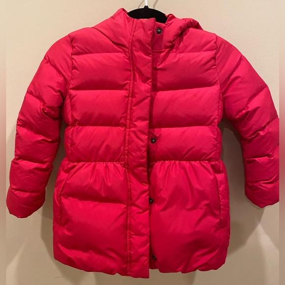 GAP | Jackets & Coats | Gapkids Girls Hot Pink Warmest Down Long Puffer Jacket Size S 67 | Poshmark